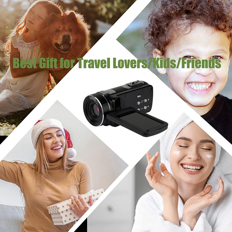 Fakg046-2400W Pixel Digital Camera 1080P Handheld DVR DV Self Portrait ...