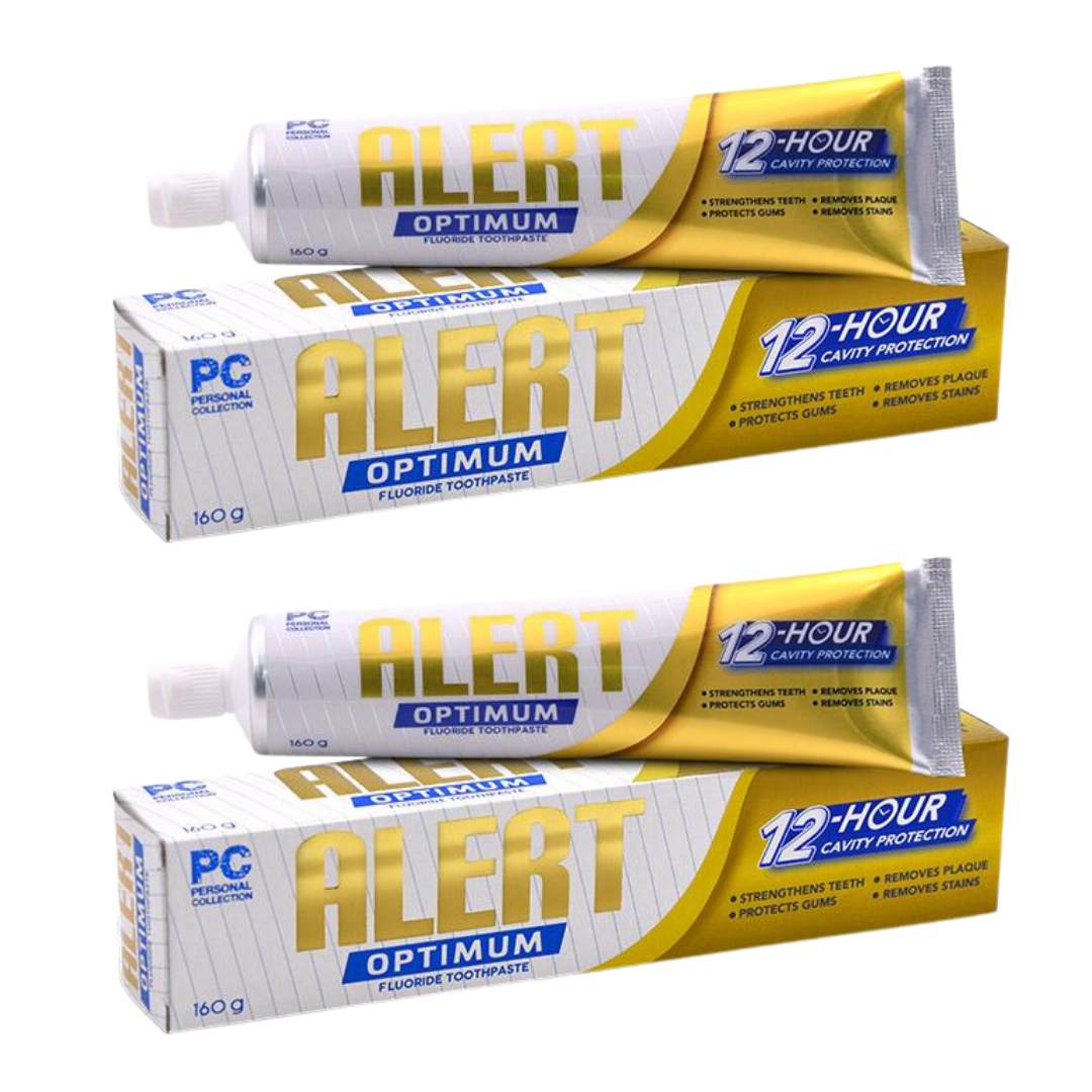 Alert Optimum Fluoride Toothpaste Buy 1 Take 1 160g by Personal ...