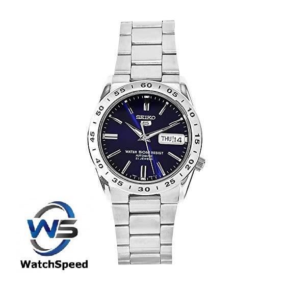 Seiko 5 SNKD99K1 SNKD99K SNKD99 Automatic Stainless Steel Blue Dial ...