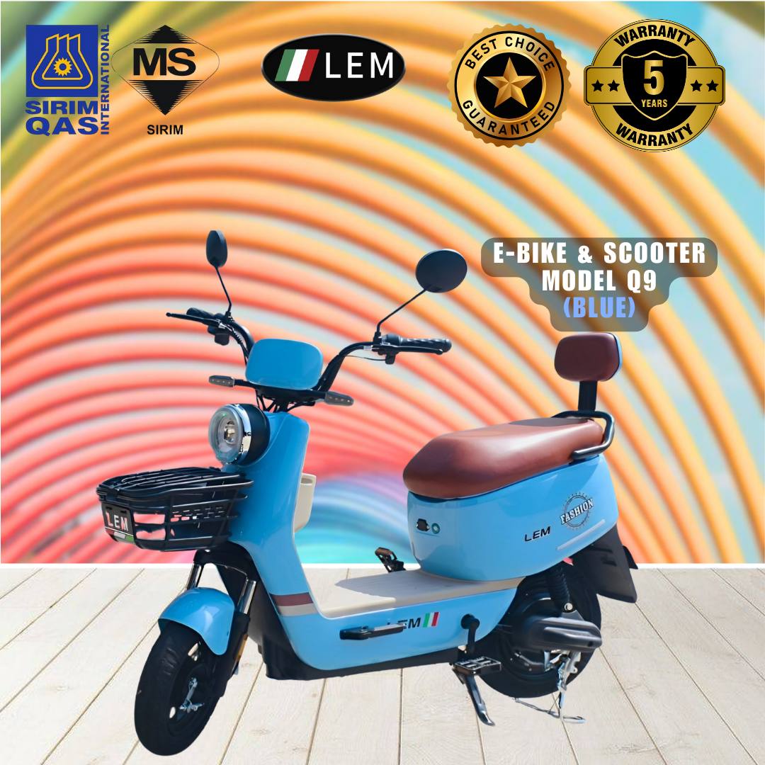 ★LEM★ NEW !!! Q9 (E-BIKE/E-SCOOTER) Electric Bike / Electric Scooter ...
