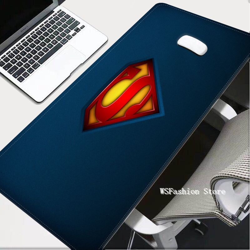 Supermans Mousepad Gamer Desk Computer Mat Gaming Mouse Mat Anime Mouse ...