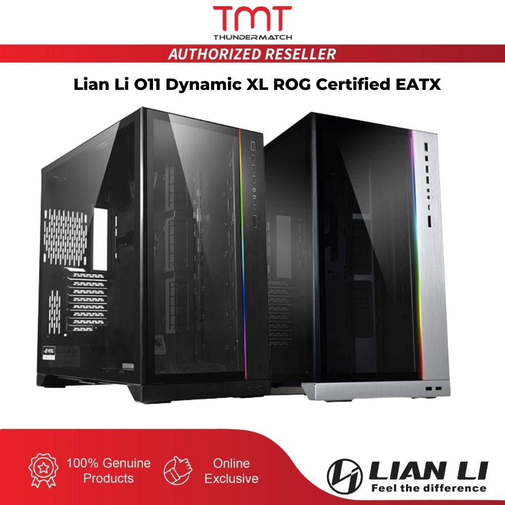 TMT Lian Li O11 Dynamic XL ROG Certified EATX CAsing | Front Type-C ...