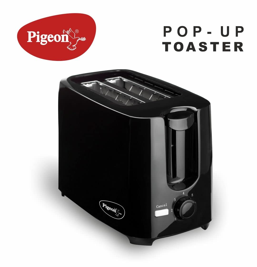 Pigeon 2 Slice Auto Pop up Toaster. A Smart Bread Toaster for Your Home ...