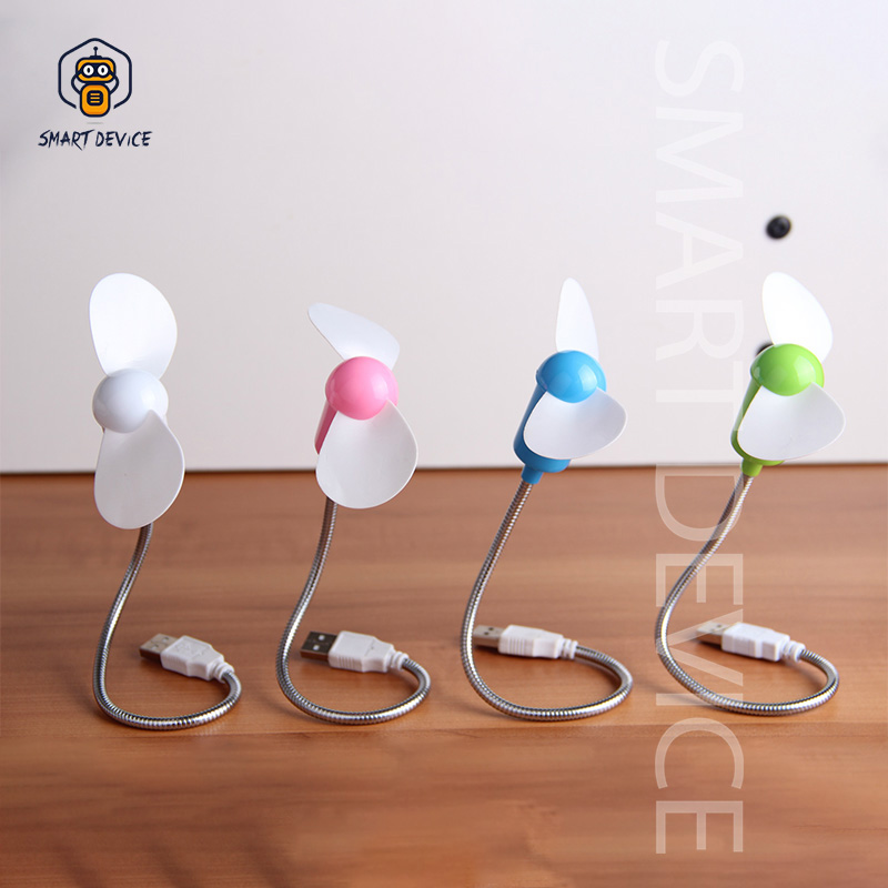 Mini Snake Fan Silent Soft Leaf Fan Computer Usb Fan Bendable Freely ...