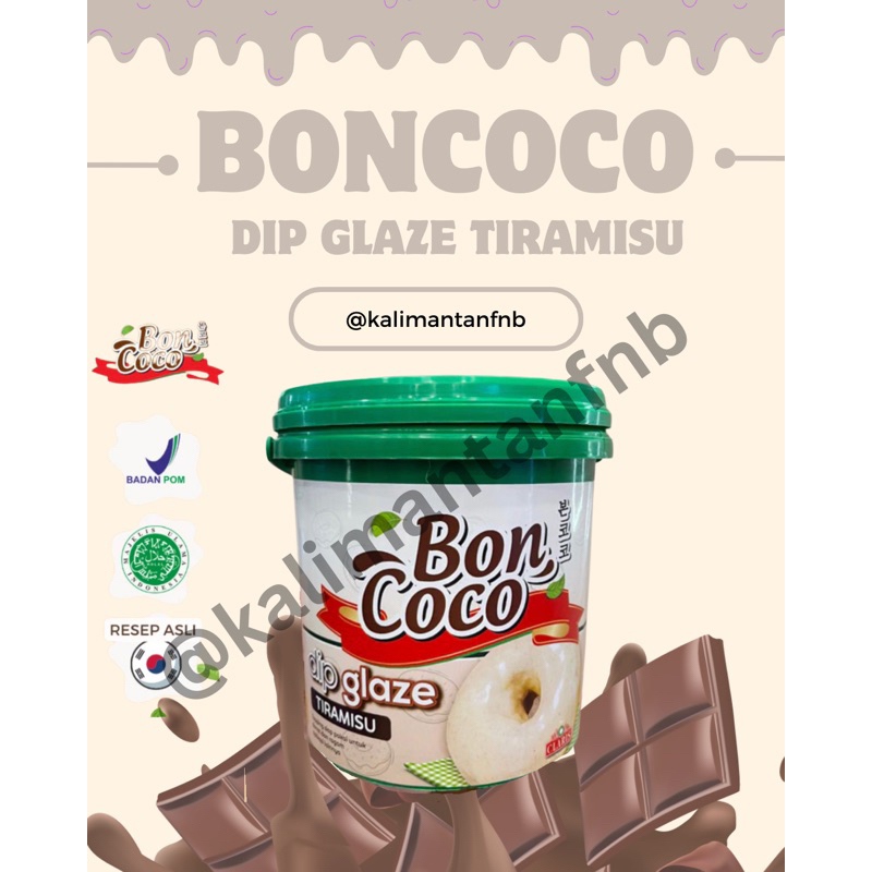 Boncoco Dip Glaze Tiramisu 1kg | Lazada Indonesia