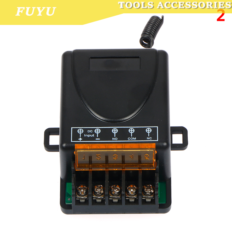 FUYU 433MHz 220V Relay Wireless RF Remote Control Switch 1CH Remote ...
