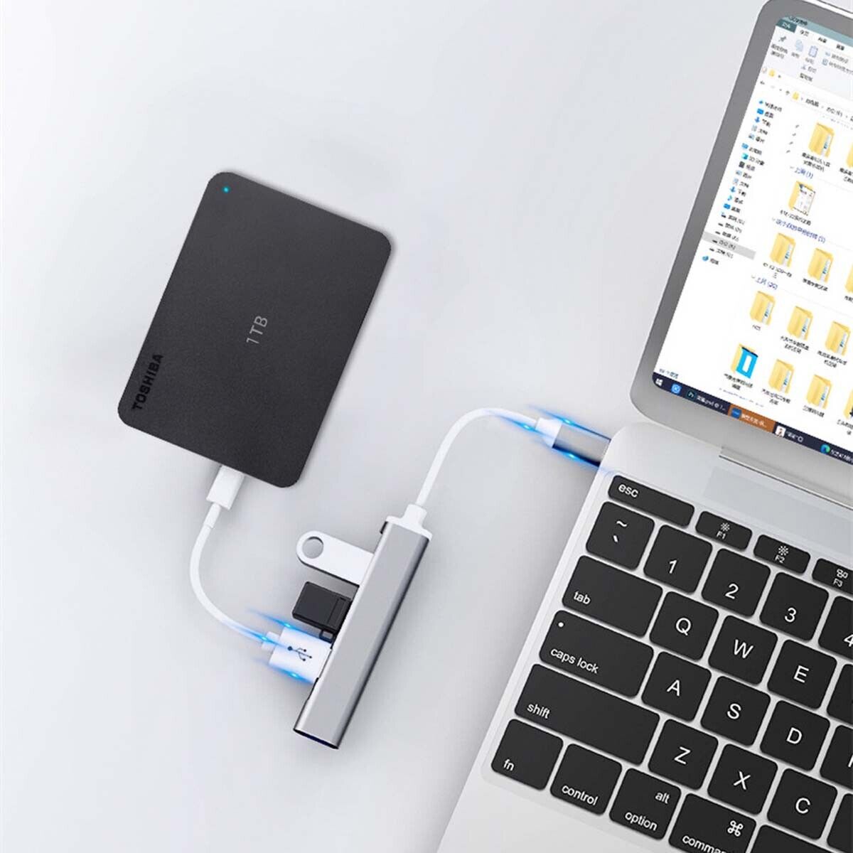USB Hubs 4 Port /8Port USB 3.0 Hub TYPE C HUB Super Speed 5Gbps USB ...