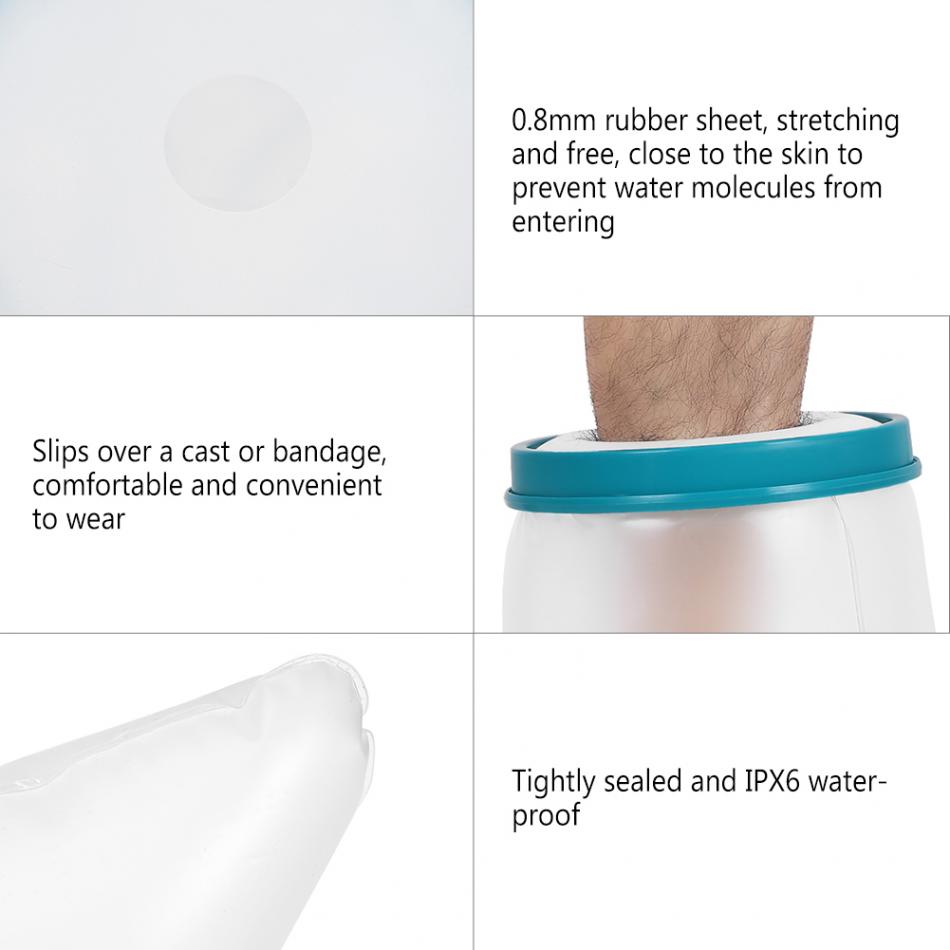 Shower Cover Waterproof Bandage Adult Sealed Cast Bandage Protector ...