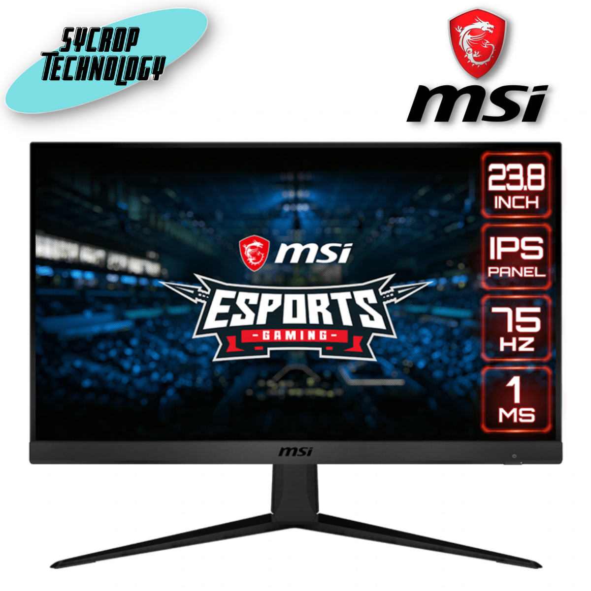 MONITOR (จอมอนิเตอร์) MSI OPTIX G241V E2 - 23.8" IPS FHD 75Hz | Lazada ...