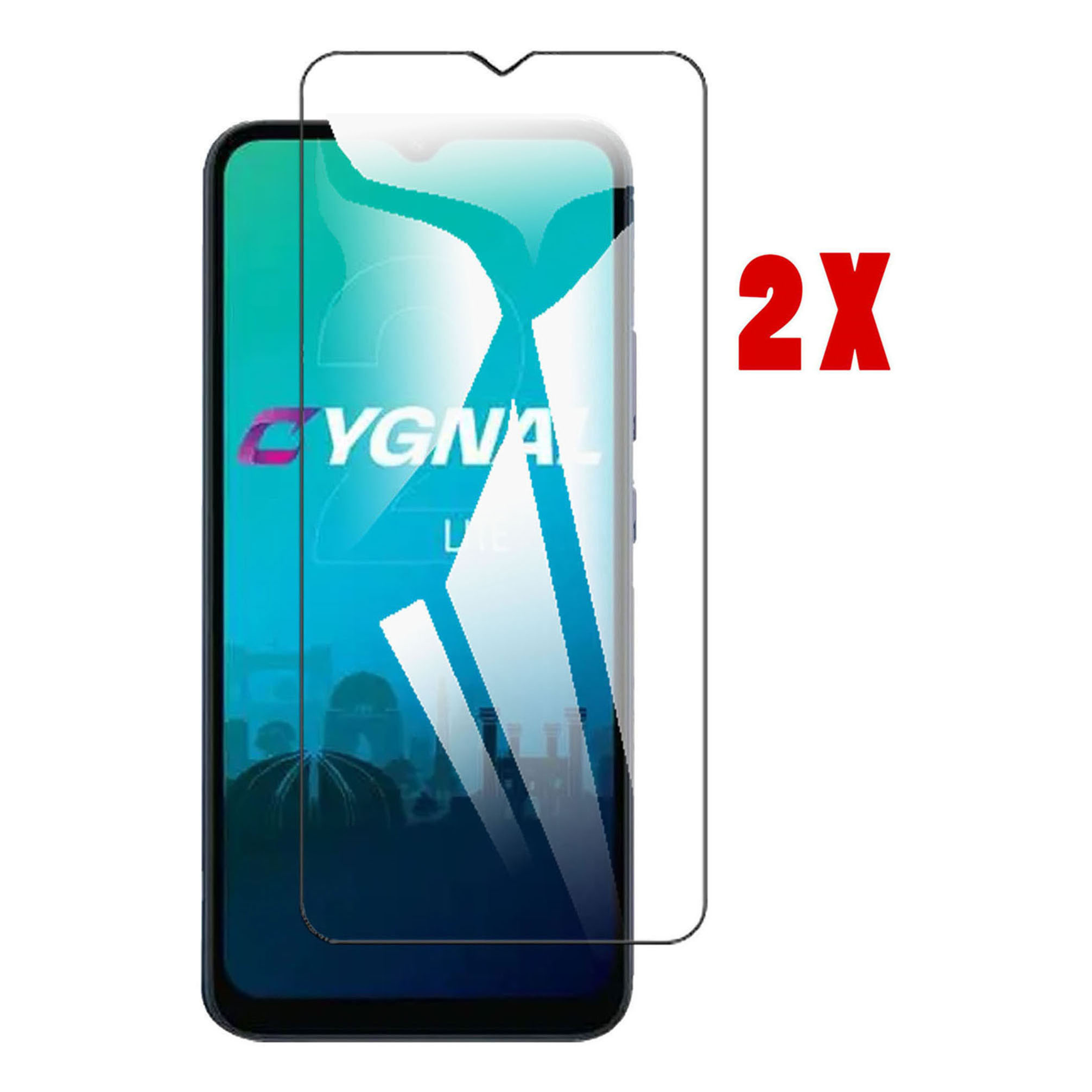 DCode Cygnal 2 Lite Tempered Glass Protector Premium High Quality ...