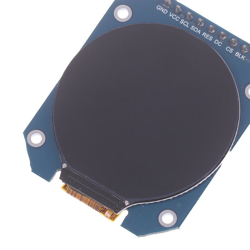 1.28 Inch Round Screen TFT Module 240x240 HD IPS Full Viewing Angle LCD Display Full Color RGB A ...