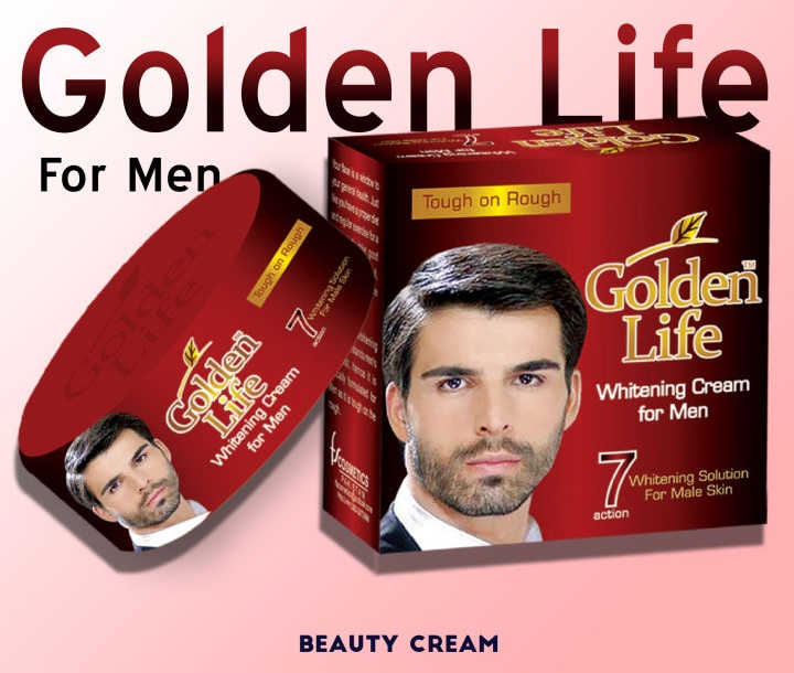 GOLDEN LIFE Glbm Beauty Cream For Men 7 Whitening Solutions For Men ...