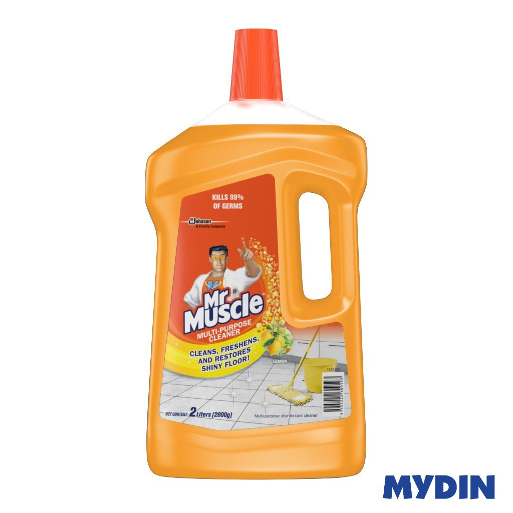 Mr Muscle Multi-Purpose Disinfectant Cleaner Lemon (1L) | Lazada