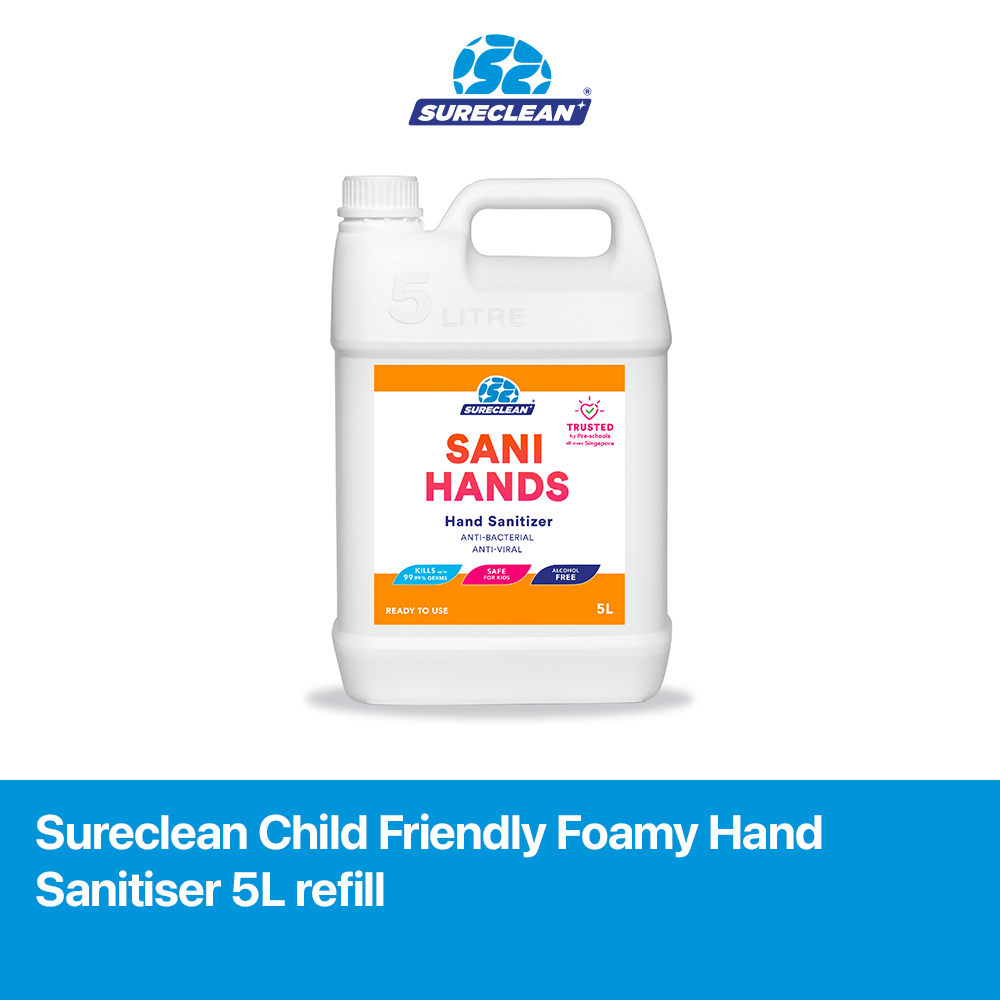 Sureclean Child Friendly Foamy Hand Sanitiser 5L refill | Lazada Singapore