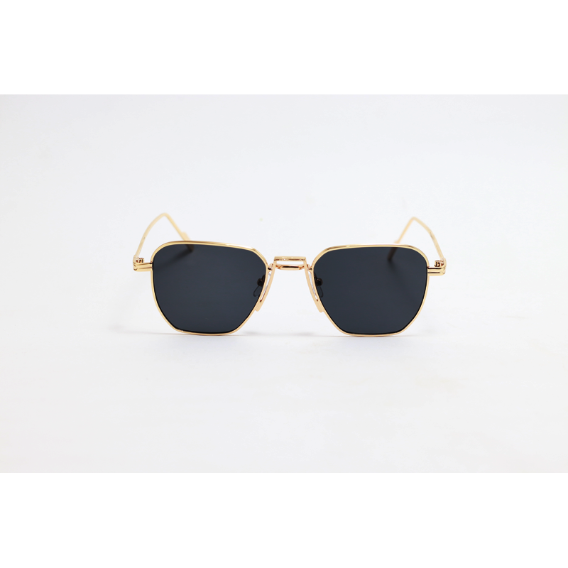 Gentle Monster – 3552 – Golden Black – Metal – Rectangle – Sunglasses ...