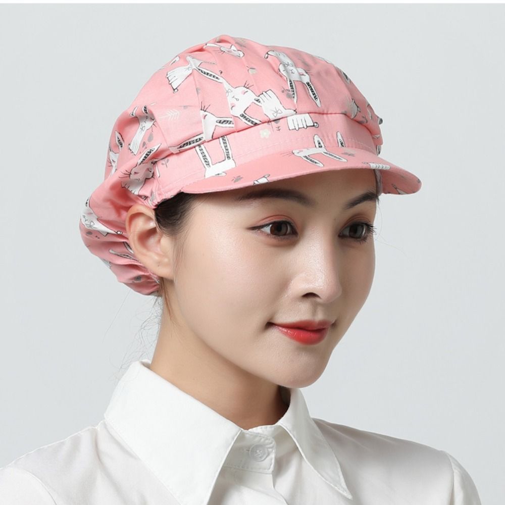 Baking Cap Anti-hair Loss Kitchen Casquette Hat Adjustable Resuable ...