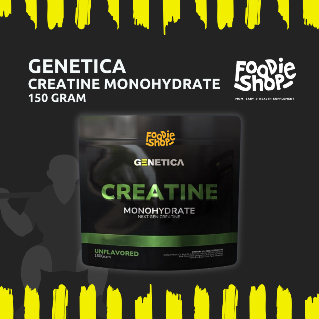 Genetica Creatine Monohydrate 150 gram | Lazada Indonesia