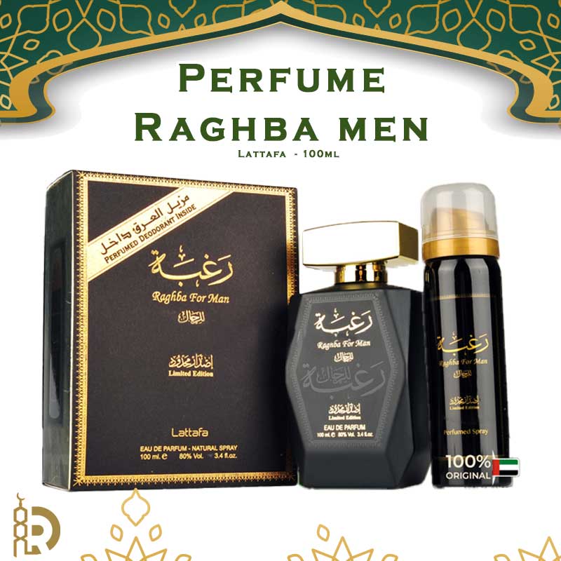 Raghba for man perfume from Dubai EDP 100 ml original | Lazada