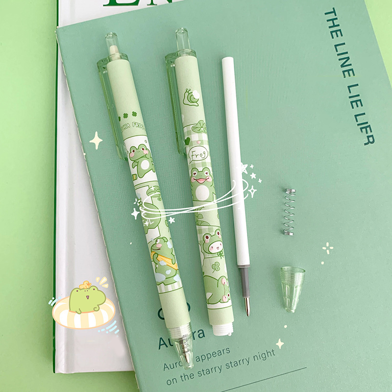 6Pcs Japanese Stationery Cute Pens School Korean Stationery Pen Kawaii ...