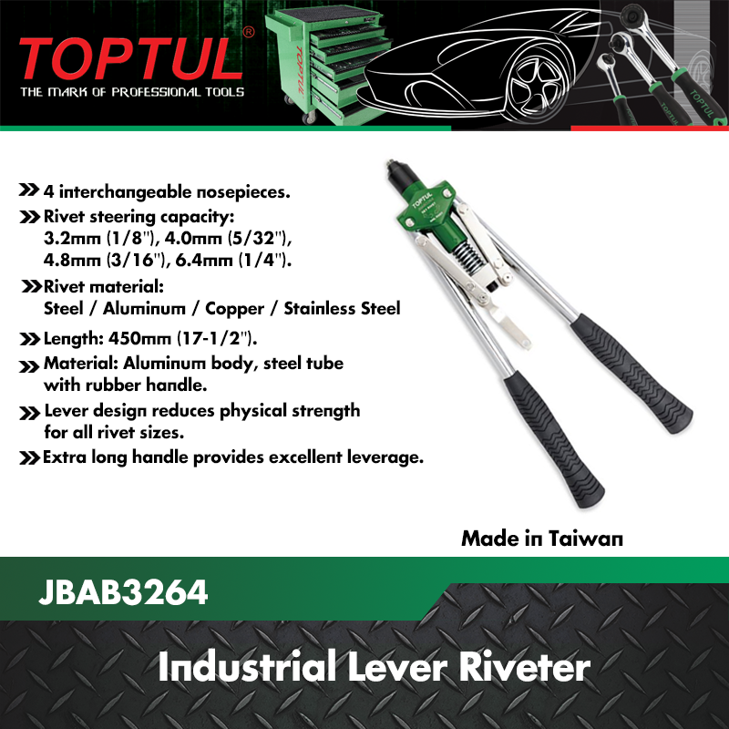 Toptul Industrial Lever Riveter (JBAB3264) | Lazada PH