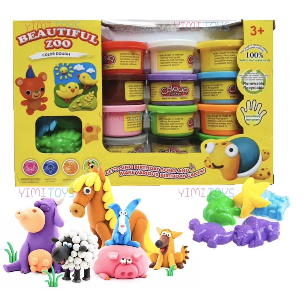 Clay Zoo Animals