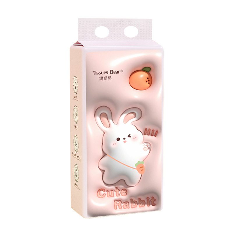 Hanging Tissue Towel - 4 Ply (320 Draws/Pack)Flushable Tuala Tisu Jimat ...