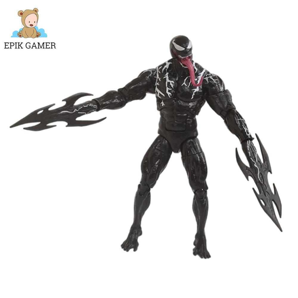 7.8 Inch Venom 2 Action Figure Joint Movable Venom 2 Dolls Toy Black ...