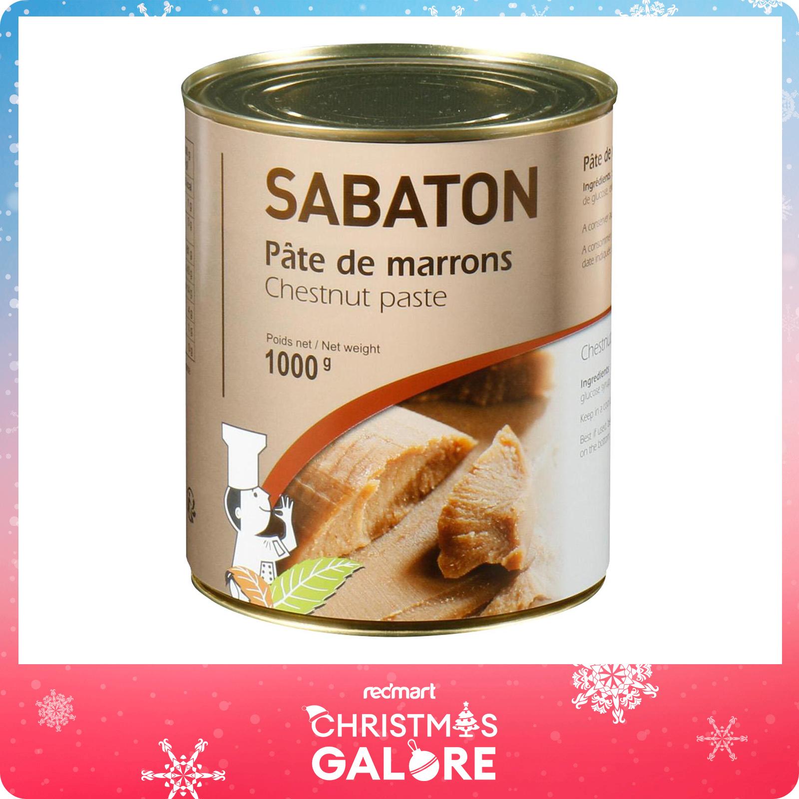 Sabaton Chestnut Paste 1KG - By Toque | Lazada Singapore