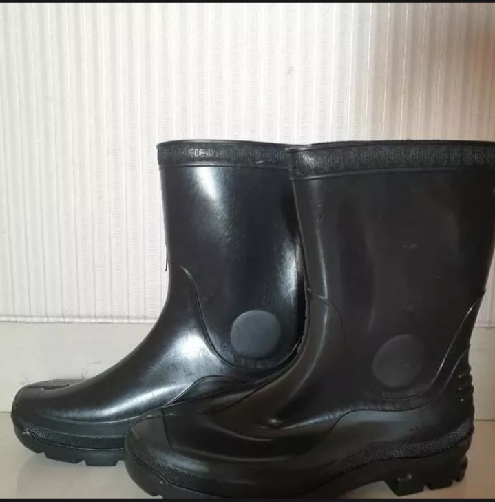 Sepatu Boot Forli Pendek sepatu boots proyek pertukangan boot hitam ...