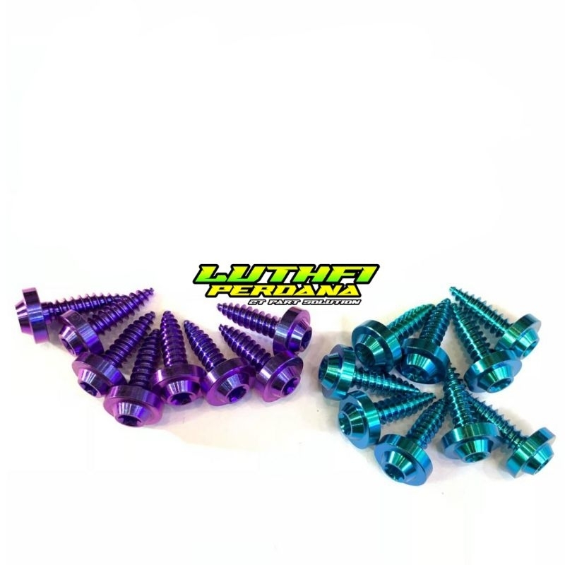 BAUT SCRUP TITANIUM BODY YAMAHA HONDA GR5 ORIGINAL | Lazada Indonesia