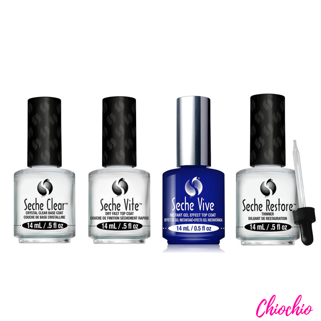 Seche Products 0.5oz (Seche Vite/Seche Vive/Seche Restore/Seche Clear ...