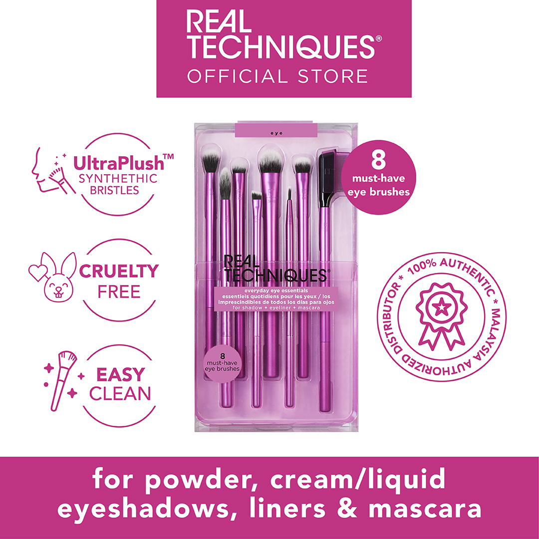REAL TECHNIQUES Everyday Eye Essentials | Lazada