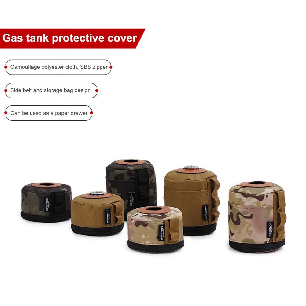 230/450g Camping Gas Case Bbq Gas Canister Protective Cover Picnic Fuel ...