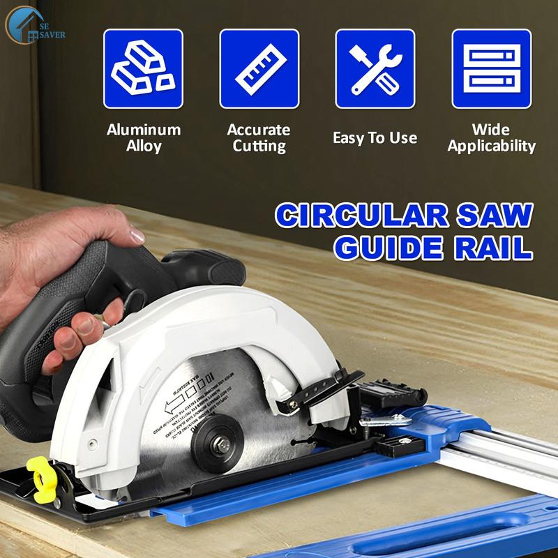 24inch Circular Saw Guide Rail Woodworking Saw Guide Precision Edge ...