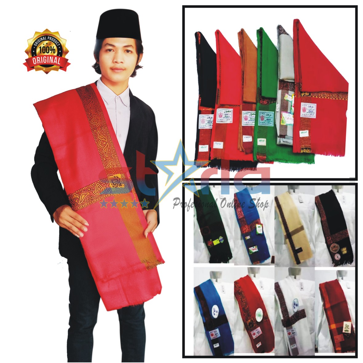 Sorban Khasmiri Almas Desain Polos Simpel | Lazada Indonesia