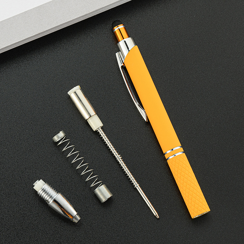 3 In 1 Touch Screen Stylus Ballpoint Pen With LED Light For iPad Iphone ...