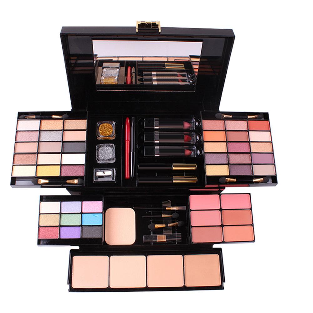 MISS ROSE Makeup Set Box Professional Eyeshadow Lip Gloss Stick ...