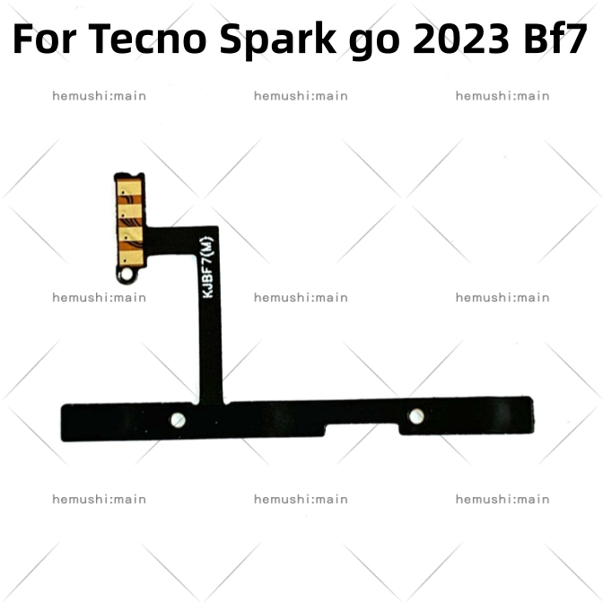 Power Volume button flex For Tecno Spark go 2023 Bf7 Switch ON OFF Key ...