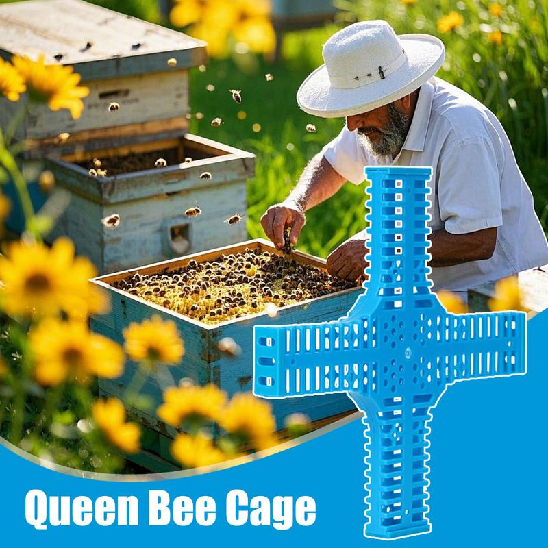 Queen Bee Cage Queen Rearing Kit Beekeeping Tools Portable Beekeeper ...