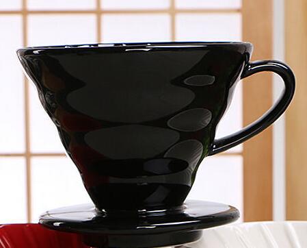 Hario Ceramic Hand Brew Coffee Filter Cup V60 Conical Filter And Size ...