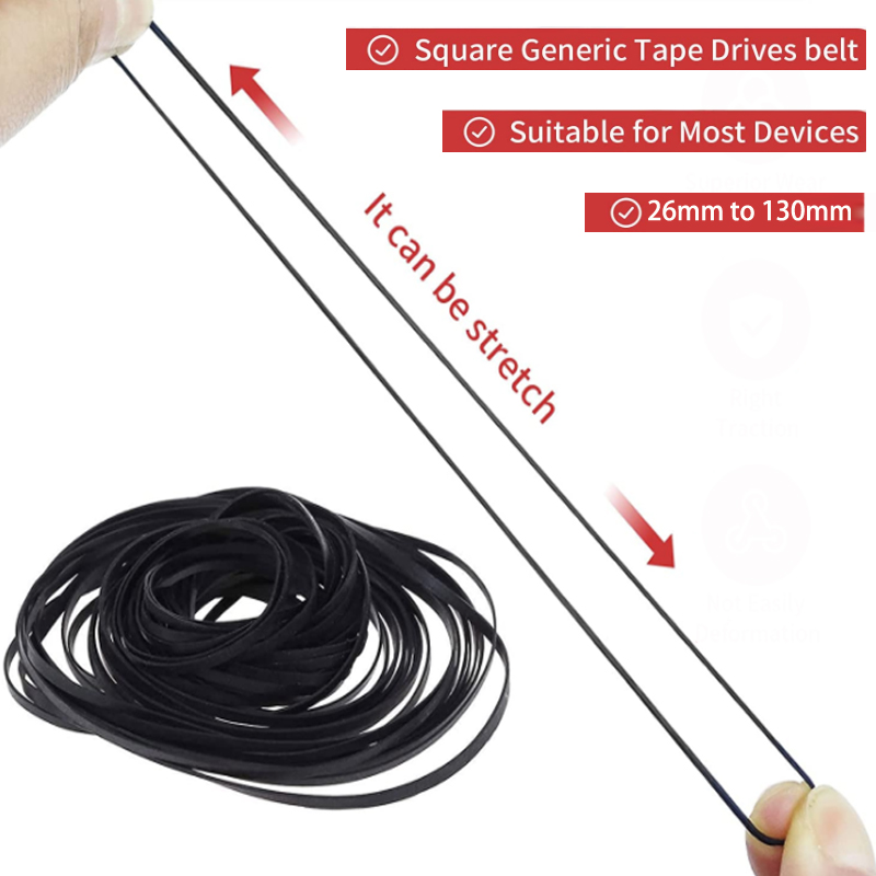 30-120pack Mix Replacement Rubber CD DVD Rubber Belt Turntable New ...