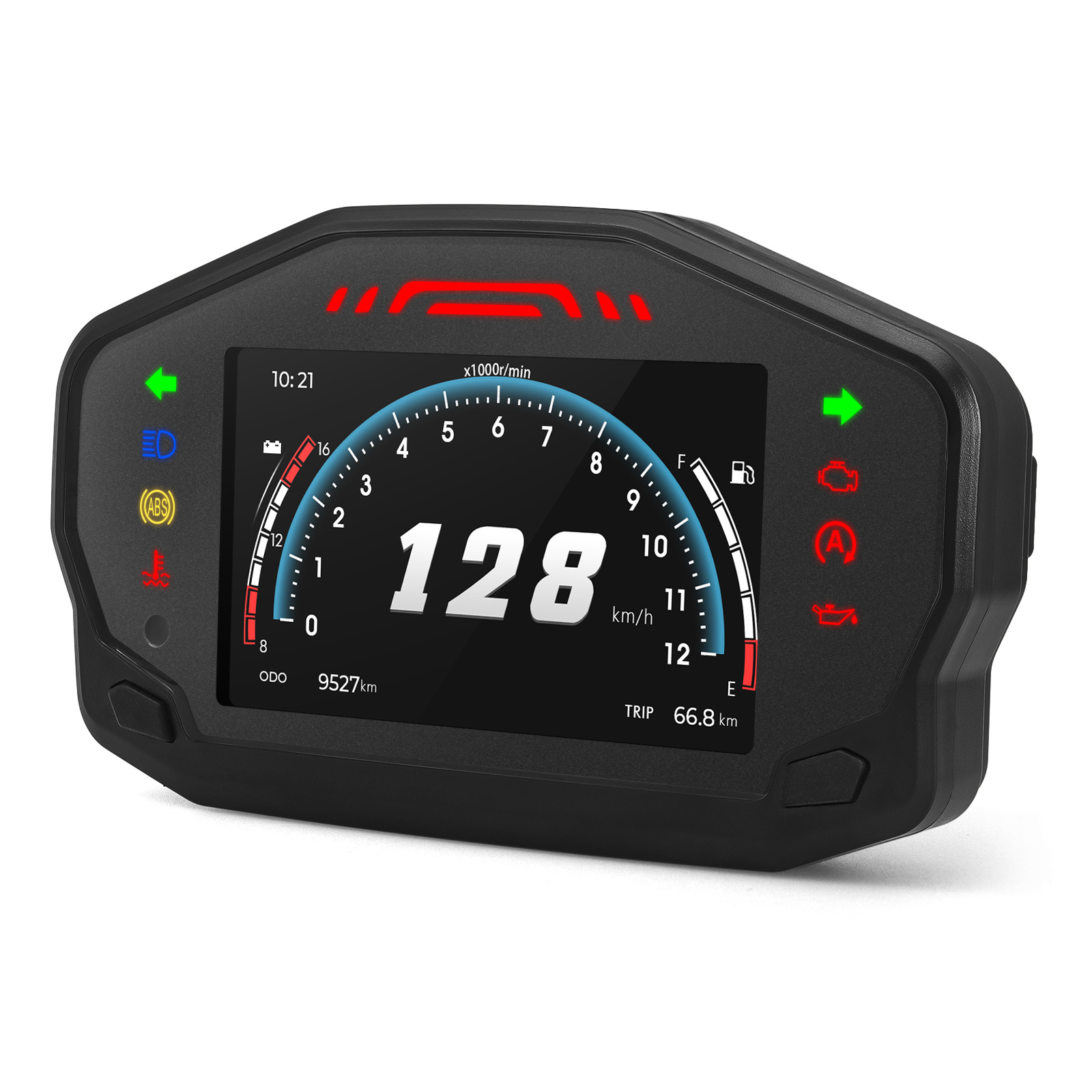 มาตรวัดความเร็วรถจักรยานยนต์ Tft Tpms เครื่องวัดความเร็วสามารถตั้งค่า ...