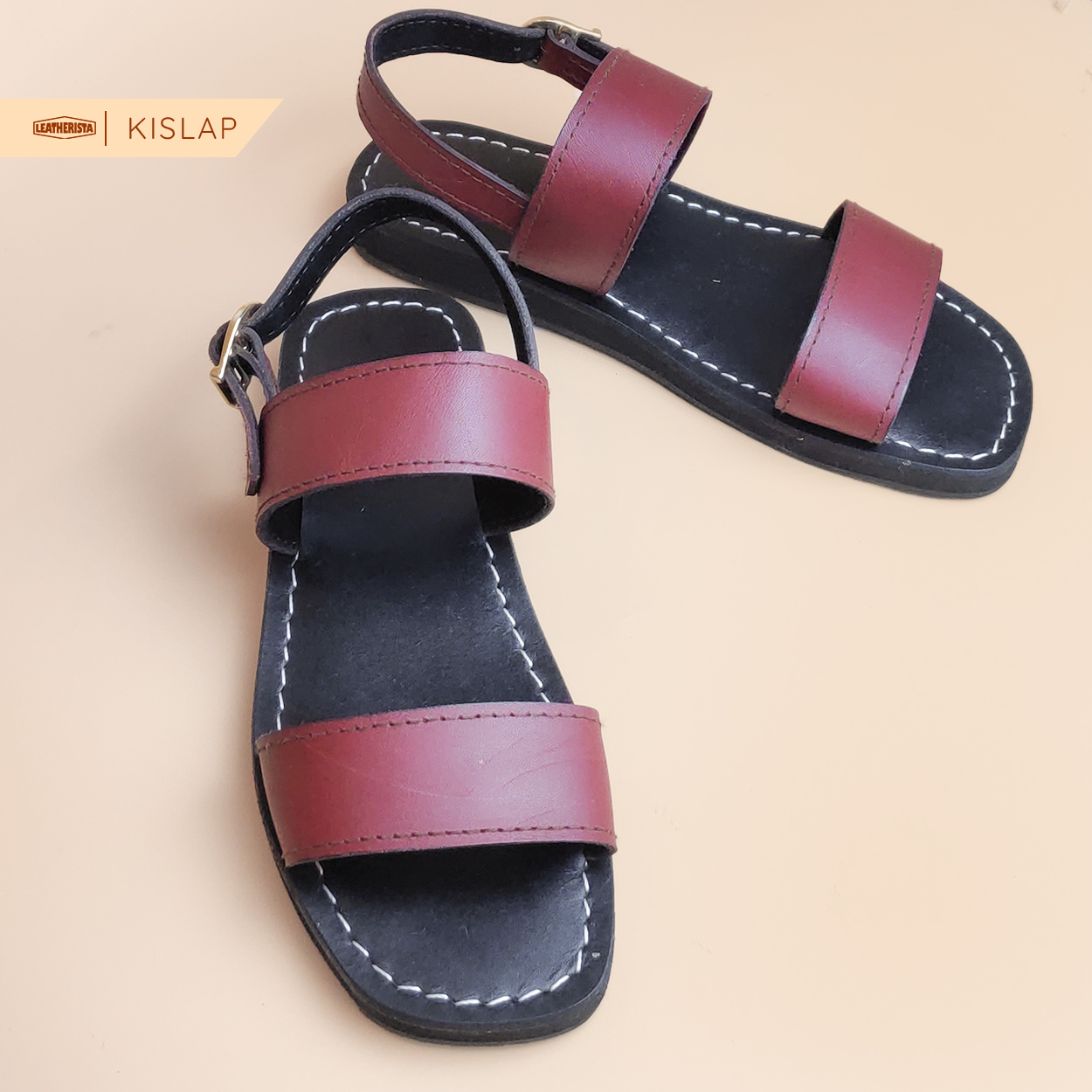 Leatherista Lokal Kislap (Leather Sandals for Women) | Lazada PH