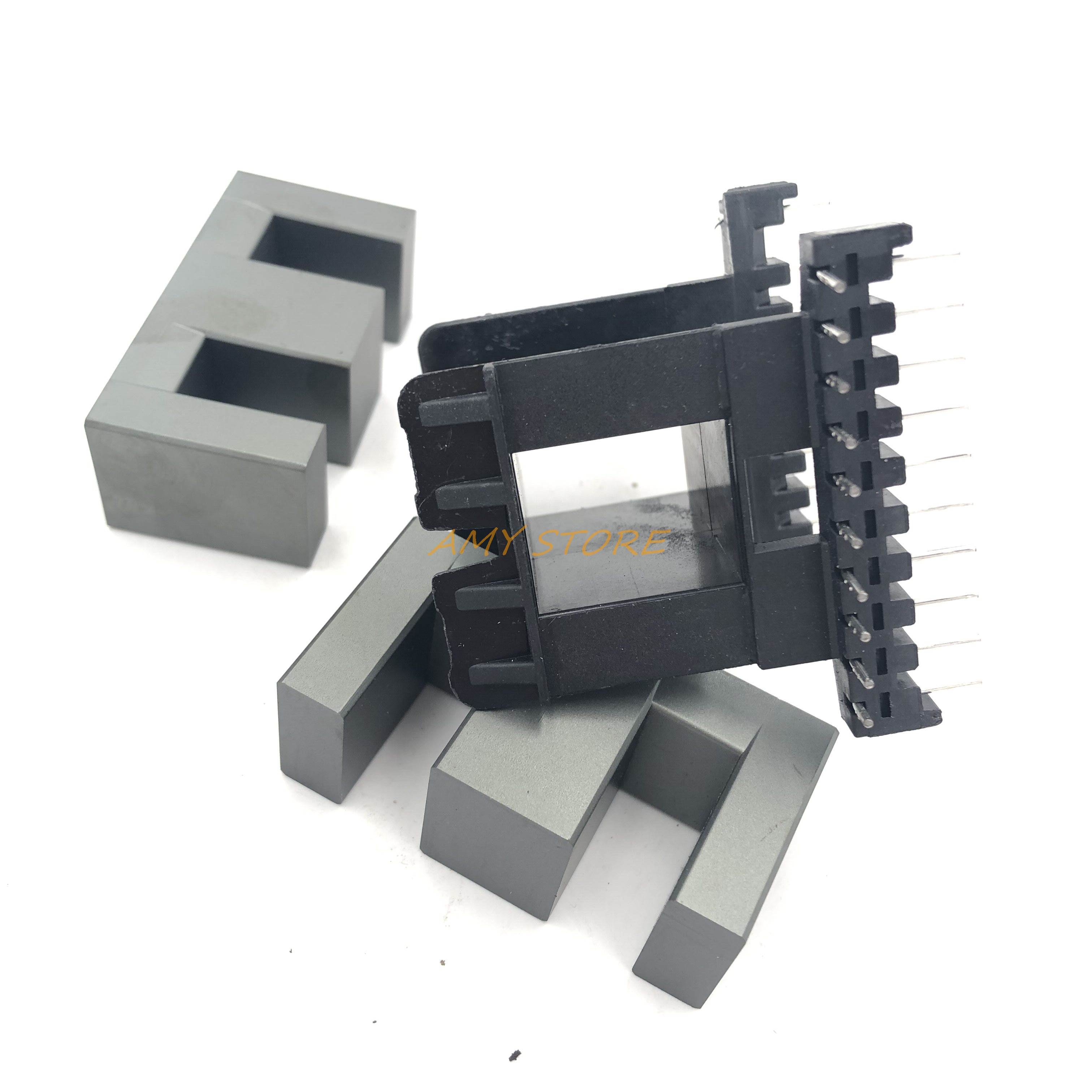 Ee55 Ee Type 1010 20pins Transformer Ferrite Magnetic Core Horizontal ...