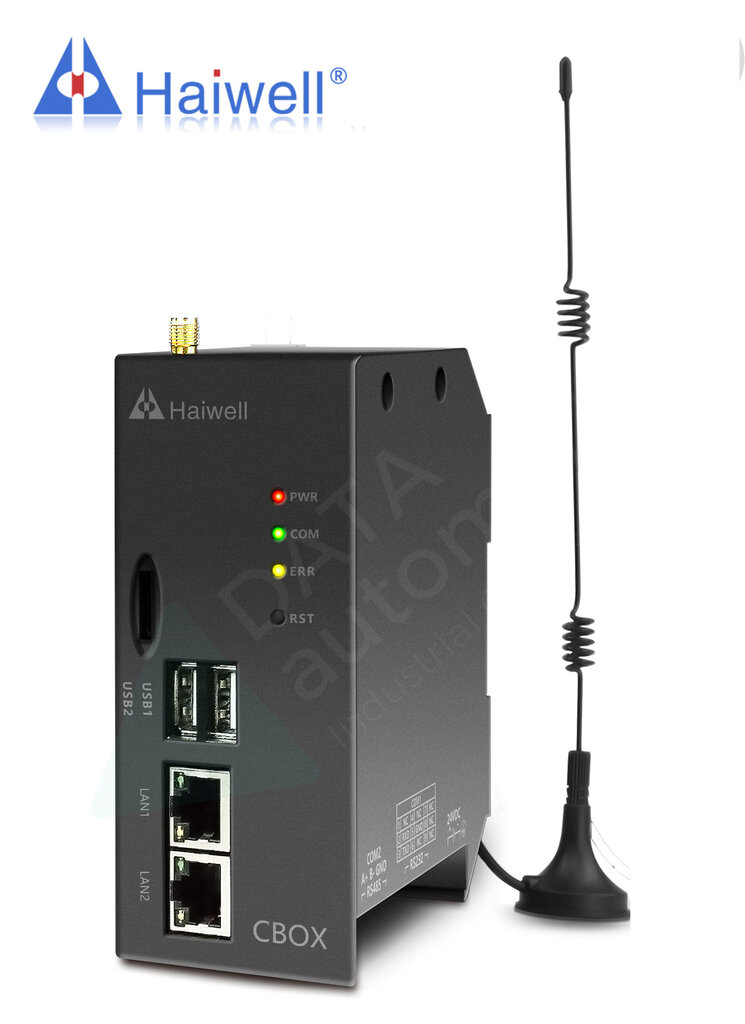 Haiwell SmartLink Gateway (CBOX)คลาวด์ฟรี/เกตุเวย์พีแอลซีทุกแบรนด์/Web Hmi/เชื่อมต่อ ERP,MES/มีเ ...