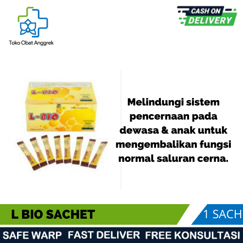 L BIO SACHET / DIARE / BAB / SISTEM PENCERNAAN / BAKTERI BAIK UNTUK ...