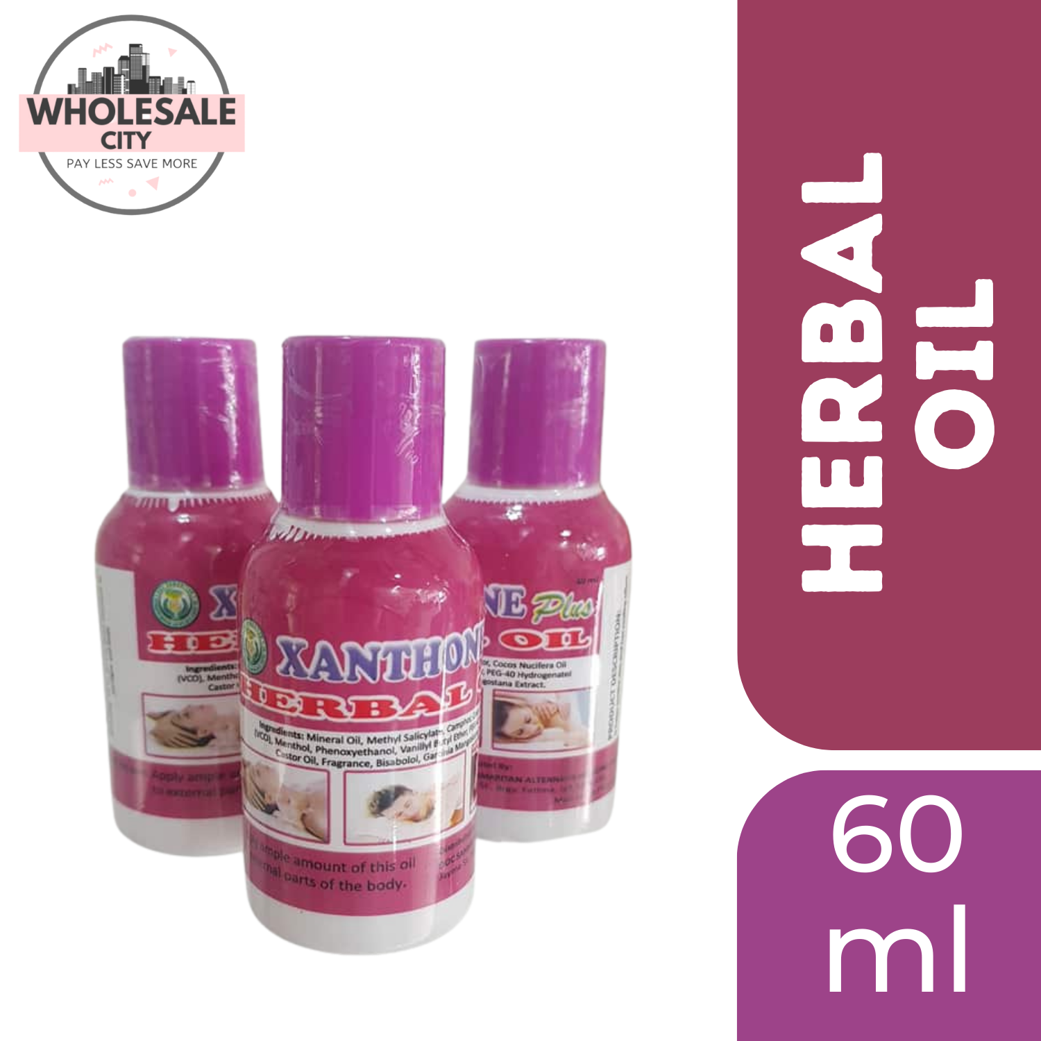 XANTHONE PLUS HERBAL OIL 60ml | Lazada PH