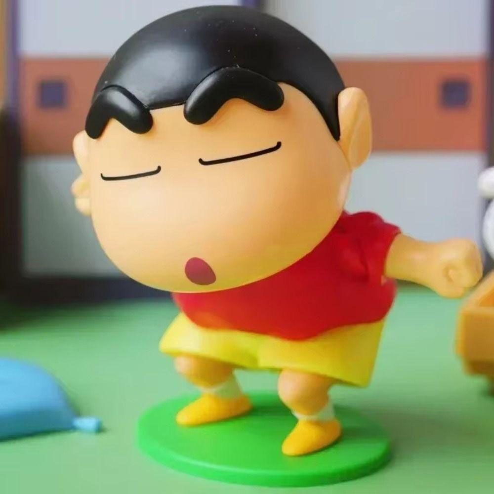 Desktop Decoration Climbing Crayon Shin-Chan Clockwork Toys Cartoon ...