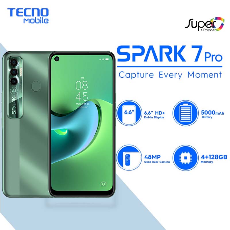 TECNO Mobile มือถือ รุ่น SPARK7 Pro (4/128GB)(By Lazada Superiphone ...