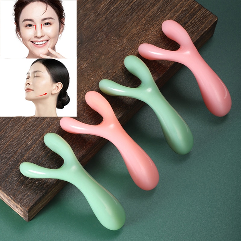 Plastic Face Lifting Guasha Scraping Massage Facial Tools Massage Plate ...